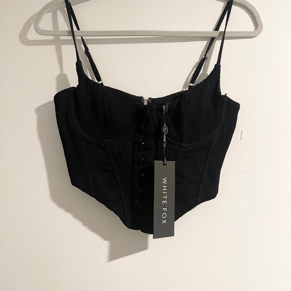White Fox Boutique | Tops | Crop Bustier | Poshmark